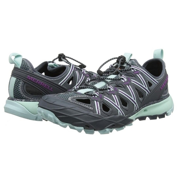 Merrell | Shoes | Merrell Woman Choprock Blue Smoke Outdoor Comfort ...